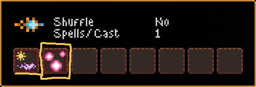 Here, spark bolt with trigger will cast a spark bolt , then cast spitter bolt upon contact with ...